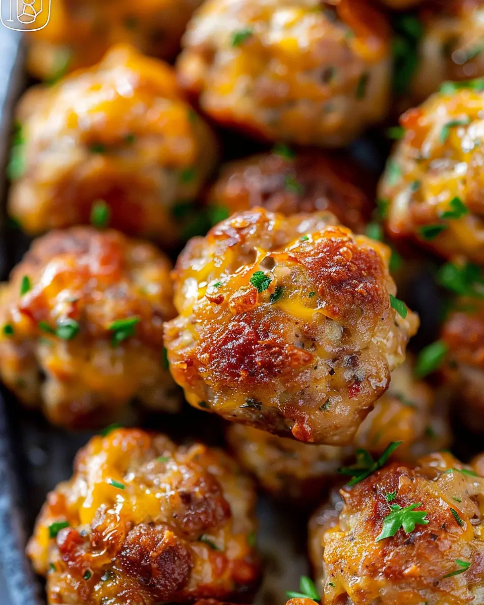 cream cheese sausage balls
