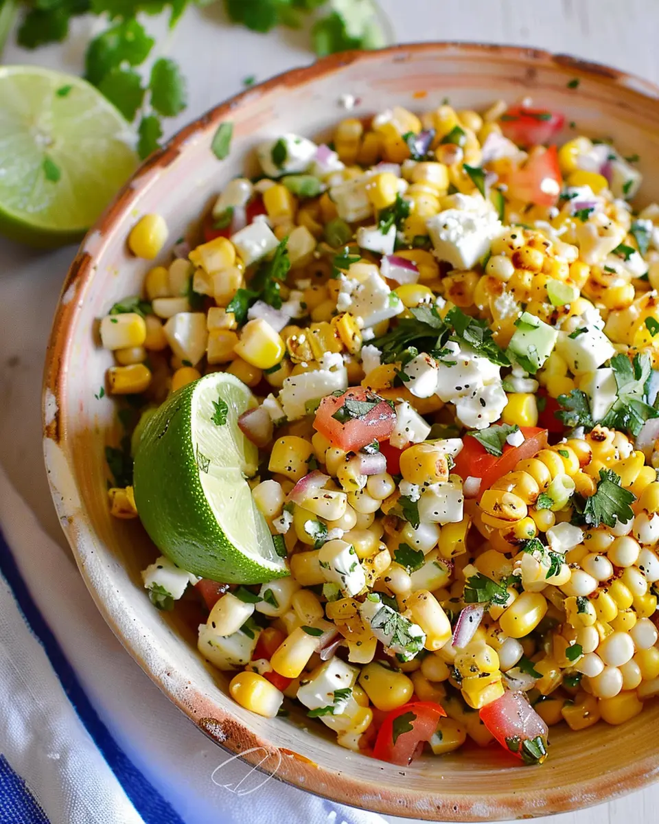 mexican street corn salad