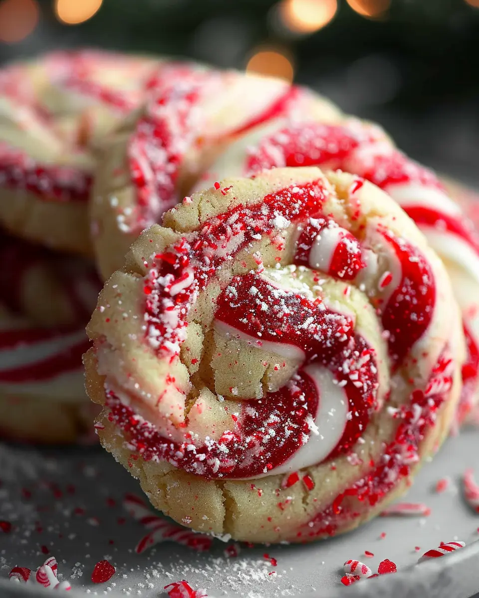 magic of candy cane cookies